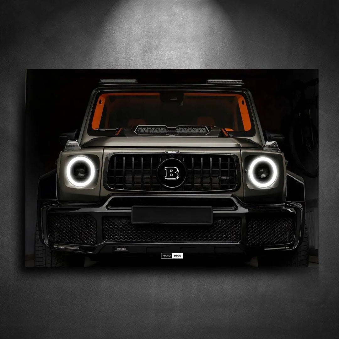Tableau NÉON Mercedes AMG G63 Brabus 800 – Marodeco